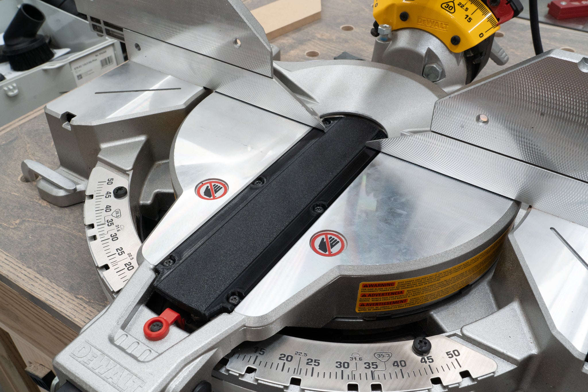 Universal Zero Clearance for Non-Sliding DeWALT Miter Saws – Inspire ...
