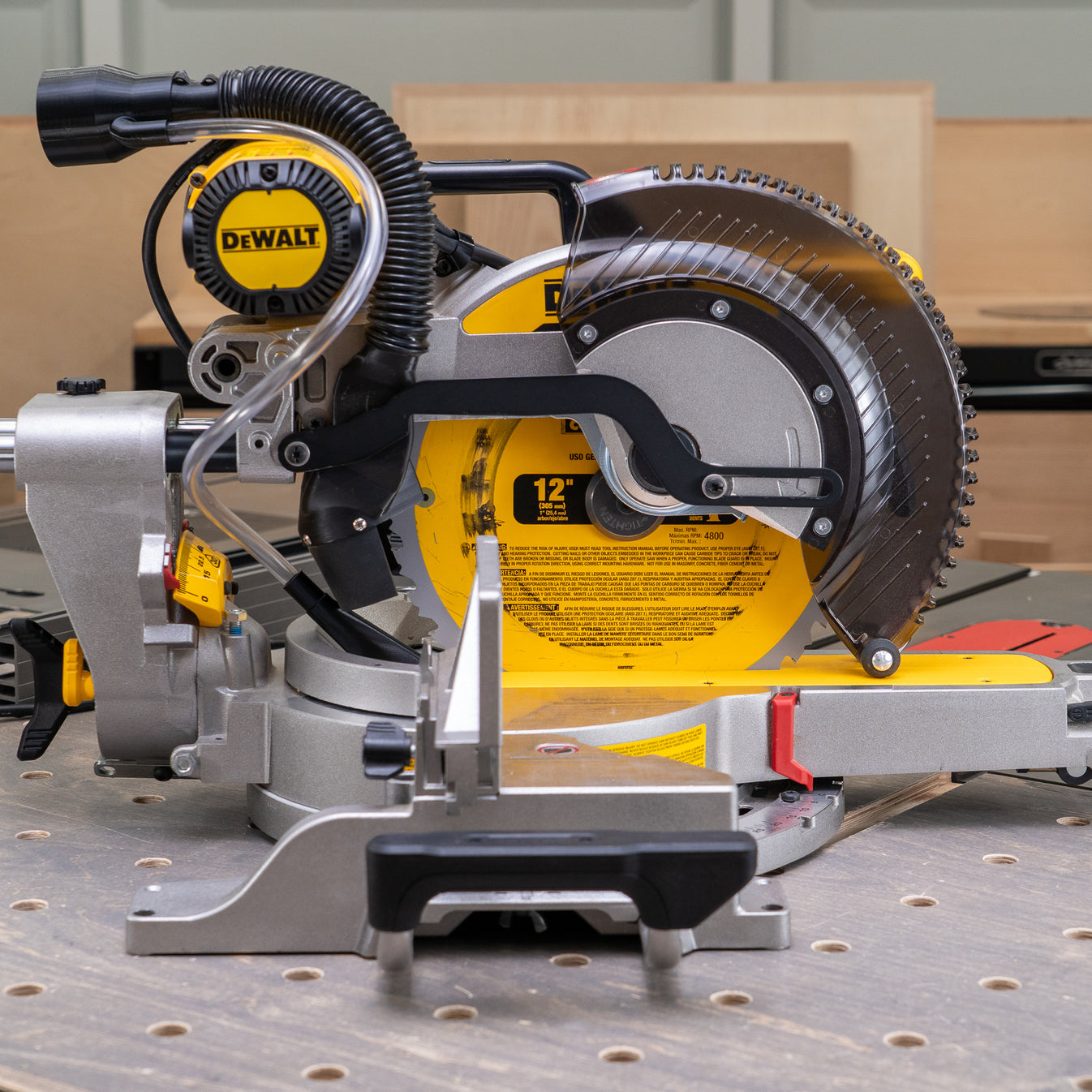 DeWALT DWS779/780 Zero Clearance Dust Collection Throat Plate Gen 2 ...